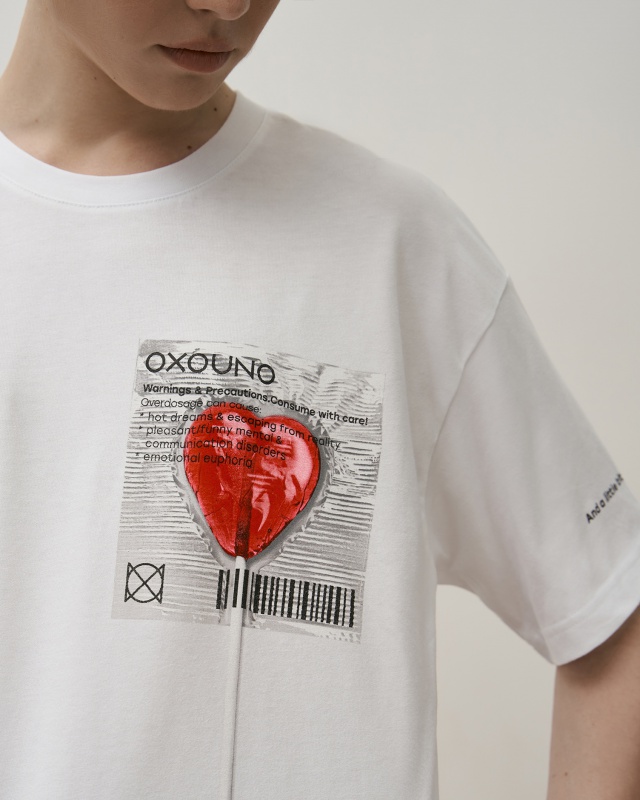 Купить Футболка CROP (OXO-1956-987) Белый цвет - интернет-магазин OXOUNO